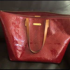Louis Vuitton | Bags | Red Louis Vuitton Handbag | Poshmark